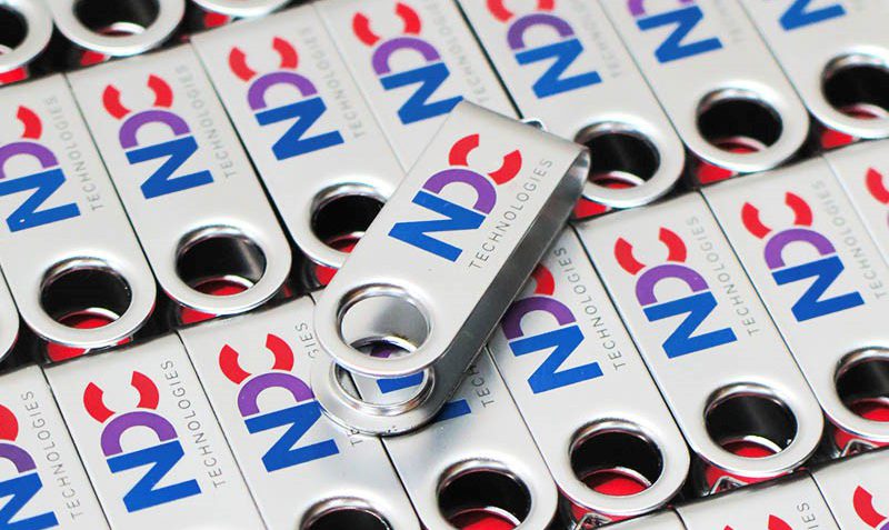 ผลงาน ผลิตแฟลชไดร์ฟ สกรีนโลโก้ NDC | แฟลชไดรฟ์ พรีเมียม USB Flash Drive